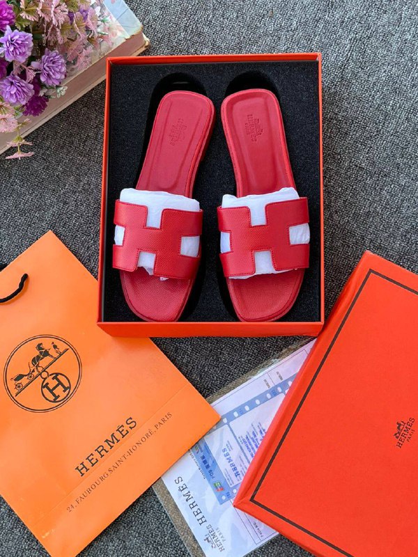 Women’s Luxury Hermes Slippers - Ruddys Store